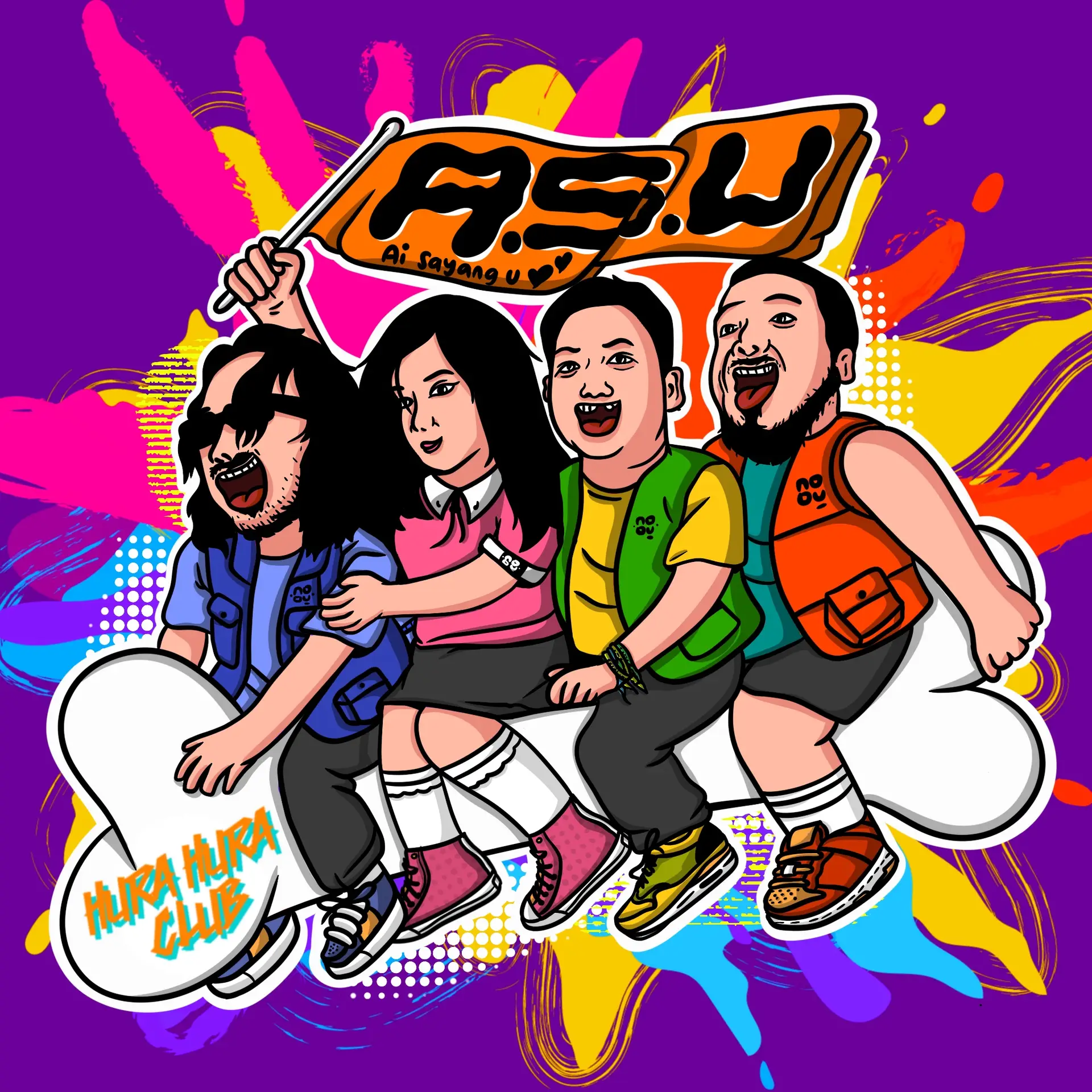 Hura-Hura Club Debuts ‘Ai Sayang U’ After Years of Covers